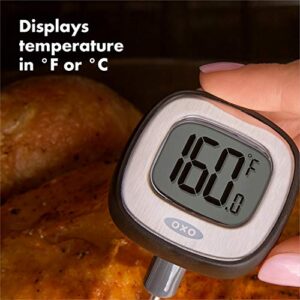 OXO Good Grips Chef's Precision Digital Instant Read Thermometer, Black