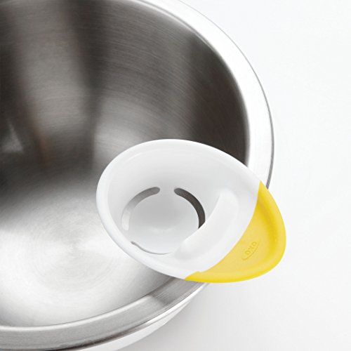 OXO Good Grips 3-in-1 Egg Separator, White/Yellow