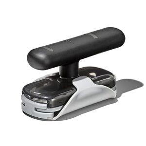 oxo good grips twisting jar opener with basepad, black