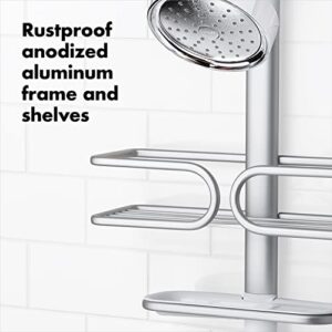 OXO Good Grips Compact Aluminum Shower Caddy