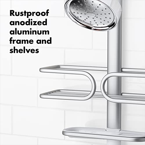 OXO Good Grips Compact Aluminum Shower Caddy