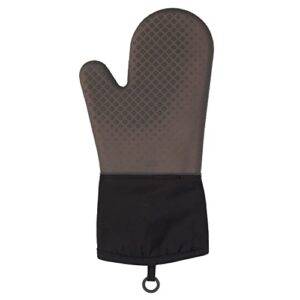 oxo good grips silicone oven mitt – black