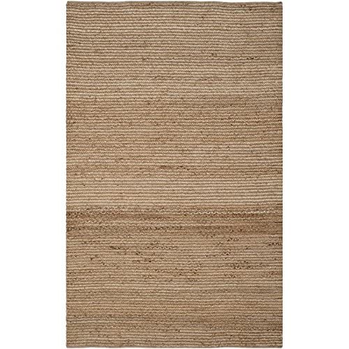 SAFAVIEH Cape Cod Collection 10' x 14' Natural CAP355A Handmade Braided Jute Area Rug