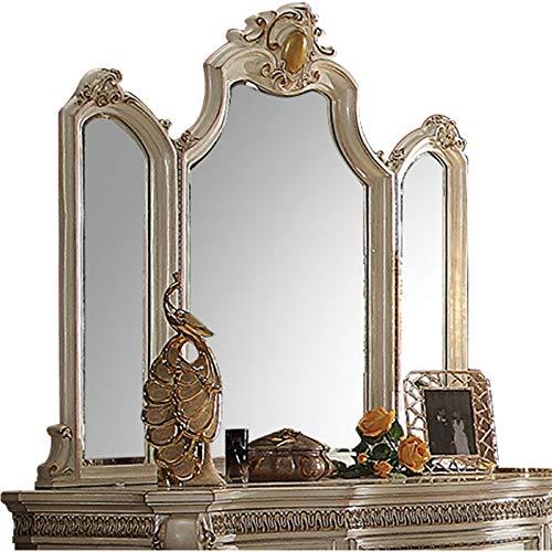 acme Picardy Mirror, Antique Pearl/Vintage/Traditional/Antique Pearl