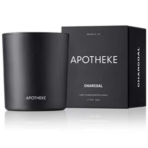 APOTHEKE Charcoal Candle, 11 oz