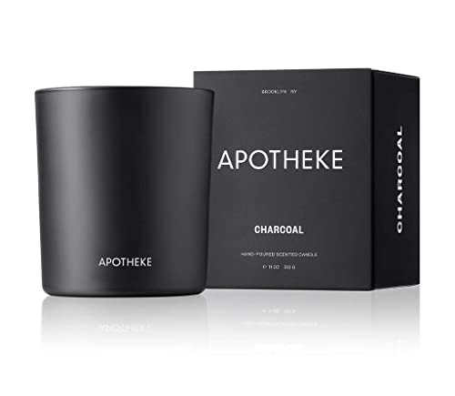 APOTHEKE Charcoal Candle, 11 oz