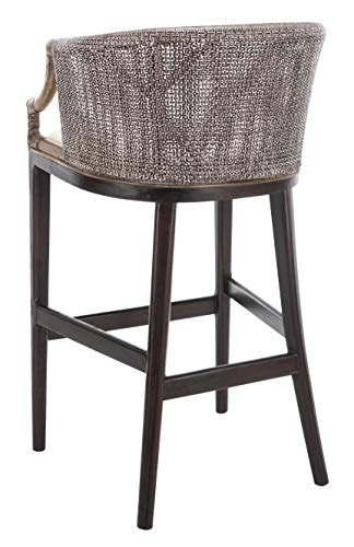 Safavieh Home Collection Brando Brown 28-inch Bar Stool