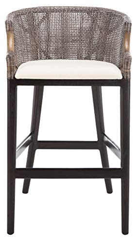 Safavieh Home Collection Brando Brown 28-inch Bar Stool