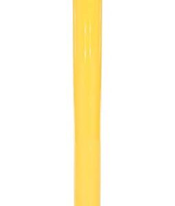 Vestil BOL-RF-48-4.5 Surface Mounted Removable Steel Pipe Safety Bollard, 4-1/2" OD, 48" Height,Yellow