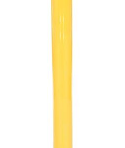 Vestil BOL-RF-48-4.5 Surface Mounted Removable Steel Pipe Safety Bollard, 4-1/2" OD, 48" Height,Yellow