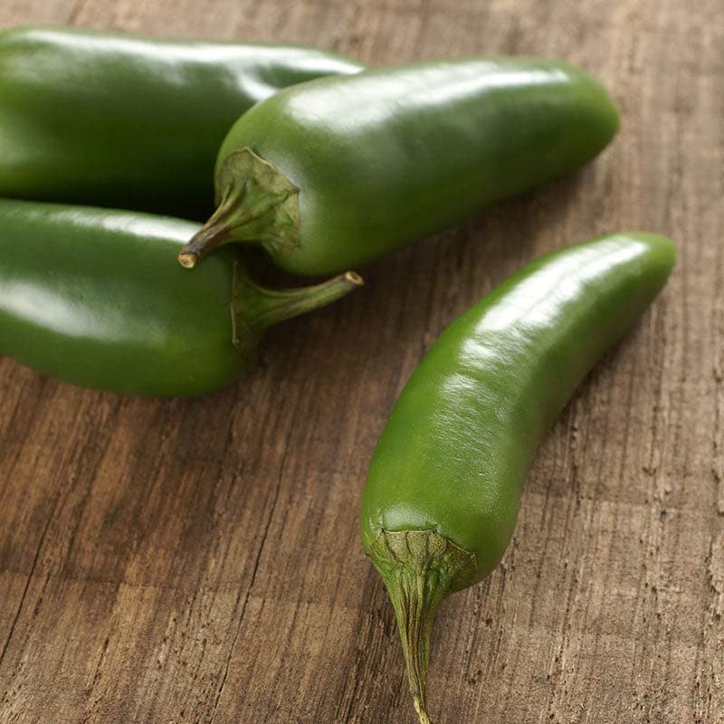 Hot Pepper Seeds (Organic) - Jalapeno Early - 1/4 Pound - Vegetable Seeds, Heirloom Seed, Organic Seed Easy to Grow & Maintain, Container Garden