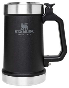 stanley classic bottle opener beer stein 24oz foundry black