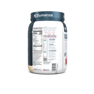 Dymatize ISO100 Hydrolyzed Protein Powder, 100% Whey Isolate , 25g of Protein, 5.5g BCAAs, Gluten Free, Fast Absorbing, Easy Digesting, Gourmet Vanilla, 20 Servings