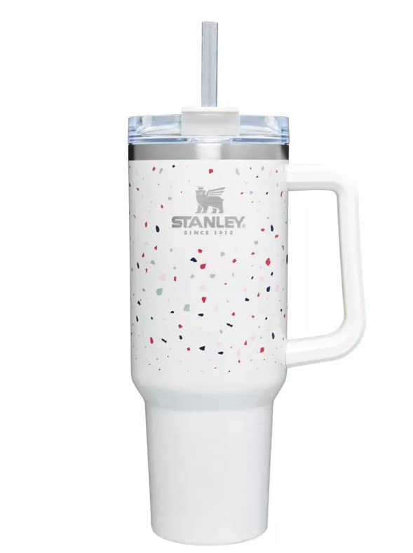 Stanley Adventure 40oz Stainless Steel Quencher Tumbler-Terrazzo Pearlescent