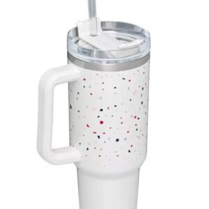 Stanley Adventure 40oz Stainless Steel Quencher Tumbler-Terrazzo Pearlescent