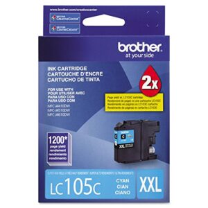 Brother Lc105c Lc105c Innobella Super High-Yield Ink, Cyan