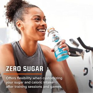 Gatorade Zero With Protein, 10g Whey Protein Isolate, Zero Sugar, Electrolytes, Glacier Cherry, 16.9 Fl Oz, 12 Pack