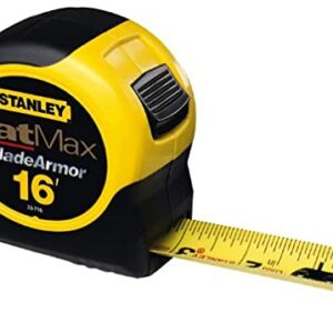 STANLEY FATMAX Tape Measure with Blade Armor, 16-Foot (33-716)