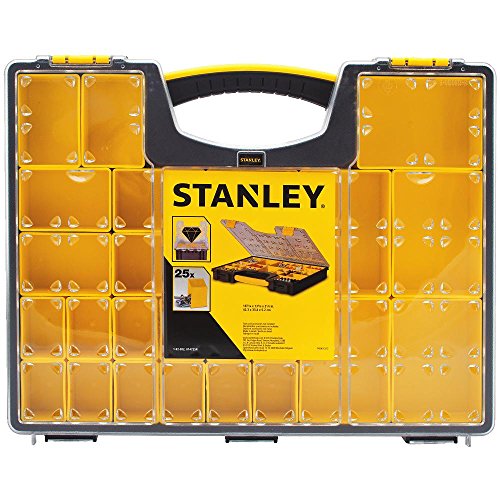 Stanley Tools and Consumer Storage 014725R 25-Removable Compartment Professional Organizer