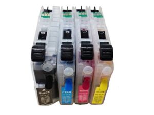 brother compatible lc103 lc105 lc107 refillable ink cartridge