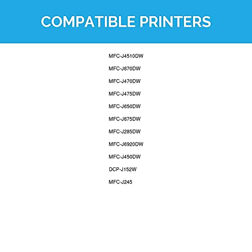 LD Products Compatible Ink Cartridge Replacement for Brother LC103Y High Yield (Yellow)