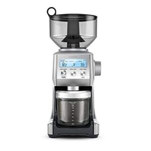 breville smart grinder pro coffee bean grinder, brushed stainless steel, bcg820bss