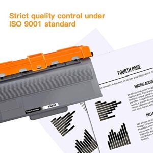 E-Z Ink (TM Compatible Toner Cartridge Replacement for Brother TN750 TN-750 TN720 TN-720 to use with HL-5450DN HL-5470DW HL-6180DW MFC-8710DW MFC-8910DW MFC-8950DW (Black, High Yield, 2-Pack)