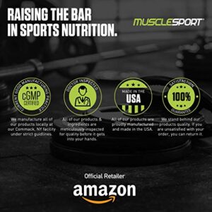 Musclesport Lean Whey Revolution™ Protein Powder - Whey Protein Isolate - Low Calorie, Low Carb, Low Fat, Incredible Flavors - 25g Protein per Scoop - 2lb Chocolate Ice Cream