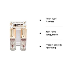 Charlotte Tilbury Air Brush Flawless Setting Spray Duo Set - 2x 1.1 oz