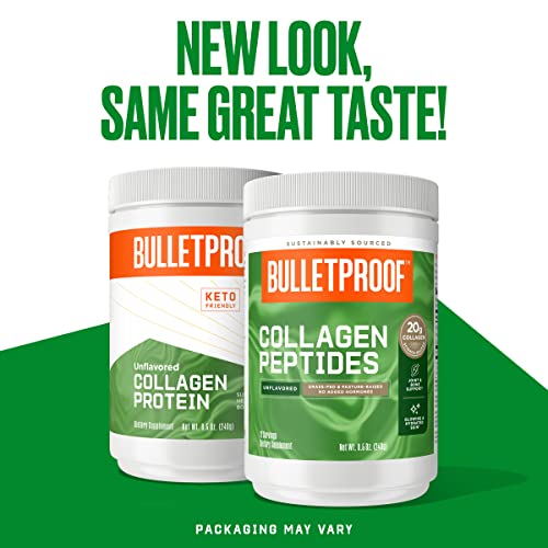 Bulletproof Collagen 18g Protein Powder, 8.5 oz, Unflavored