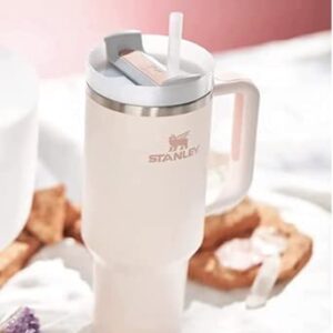 The Quencher H2.0 Flowstate Tumbler | 30 OZ Rose Quartz