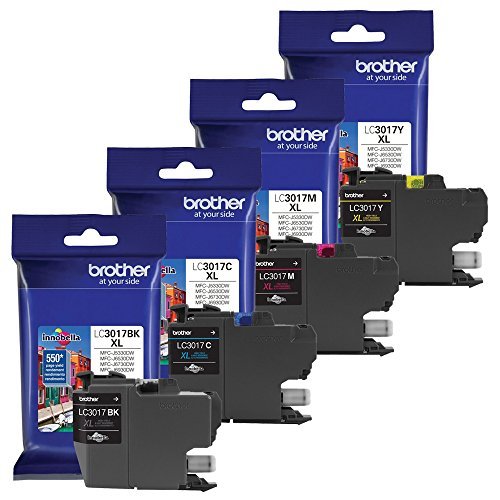 Brother MFC-J6530DW High Yield Ink Cartridge Set (550 Yield)