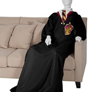 Northwest Comfy Throw Blanket with Sleeves, 48 x 71 Inches, Gryffindor Rules