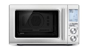 breville combi wave 3-in-1 microwave, air fryer, and toaster oven, brushed stainless steel, bmo870bss1buc1