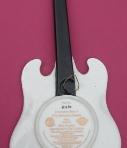 Elvis Presley - 1973, Aloha From Hawaii (Entertainer of the Century #1) Bradford Exchange Limited Edition Guitar Plate