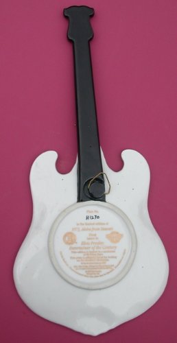 Elvis Presley - 1973, Aloha From Hawaii (Entertainer of the Century #1) Bradford Exchange Limited Edition Guitar Plate