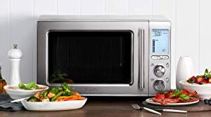 Breville Smooth Wave Microwave, Brushed Stainless Steel, BMO850BSS