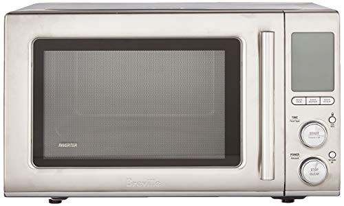 Breville Smooth Wave Microwave, Brushed Stainless Steel, BMO850BSS