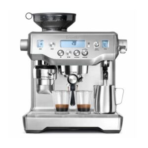 breville bes980xl oracle espresso machine, brushed stainless steel