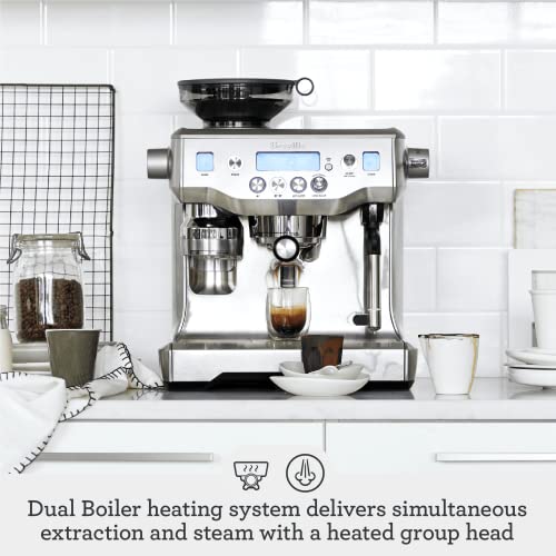 Breville BES980XL Oracle Espresso Machine, Brushed Stainless Steel