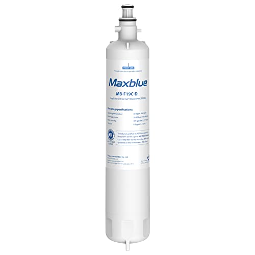 Maxblue RPWFE (with CHIP) NSF 401 Certified Refrigerator Water Filter, Replacement for GE® RPWFE, RPWF, WSG-4, WF277, GFE28GMKES, PFE28KBLTS, GFD28GSLSS, PWE23KSKSS, GYE22HMKES, DFE28JSKSS