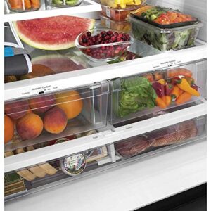 GE® ENERGY STAR® 27.0 Cu. Ft. Fingerprint Resistant French-Door Refrigerator