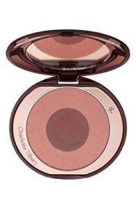 charlotte tilbury cheek to chic swish & glow blusher in sex on fire