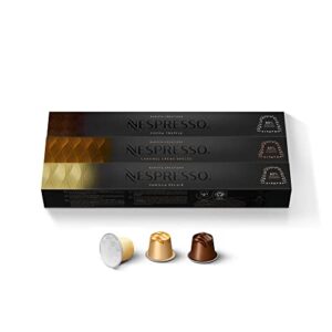 Breville Nespresso BNE800BSS Creatista Plus Espresso Machine, Brushed Stainless Steel & Nespresso Capsules OriginalLine, Barista Flavored Pack, Mild Roast Espresso Coffee, Brews 1.35 Ounce