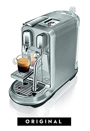 Breville Nespresso BNE800BSS Creatista Plus Espresso Machine, Brushed Stainless Steel & Nespresso Capsules OriginalLine, Barista Flavored Pack, Mild Roast Espresso Coffee, Brews 1.35 Ounce