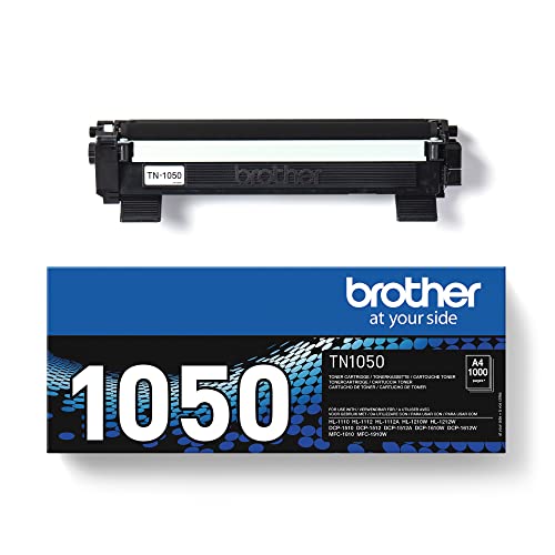 Brother TN-1050 Toner Cartridge, Black, Single Pack, Standard Yield, Includes 1 x Toner Cartridge, Brother Genuine Supplies