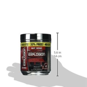 Pre Workout | Six Star PreWorkout Explosion | Pre Workout Powder for Men & Women | PreWorkout Energy Powder Drink Mix | Sports Nutrition Pre-Workout Products | Fruit Punch (30 Servings)