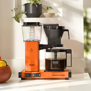 Technivorm Moccamaster Moccamaster 53947 KBGV 10-Cup Coffee Maker Orange, 40 Ounce, 1.25l