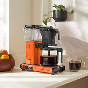 Technivorm Moccamaster Moccamaster 53947 KBGV 10-Cup Coffee Maker Orange, 40 Ounce, 1.25l