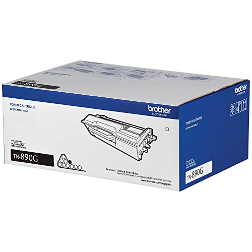 Brother Tn890g Ultra High-Yield Toner Cartridge (Black) in Retail Packaging